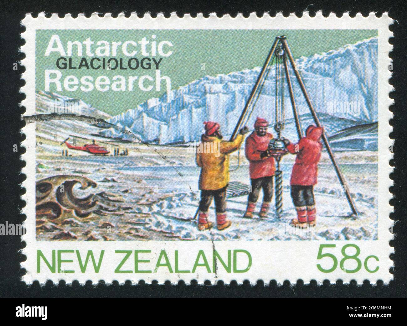 NEW ZEALAND - CIRCA 1984: stamp printed by New Zealand, shows ...