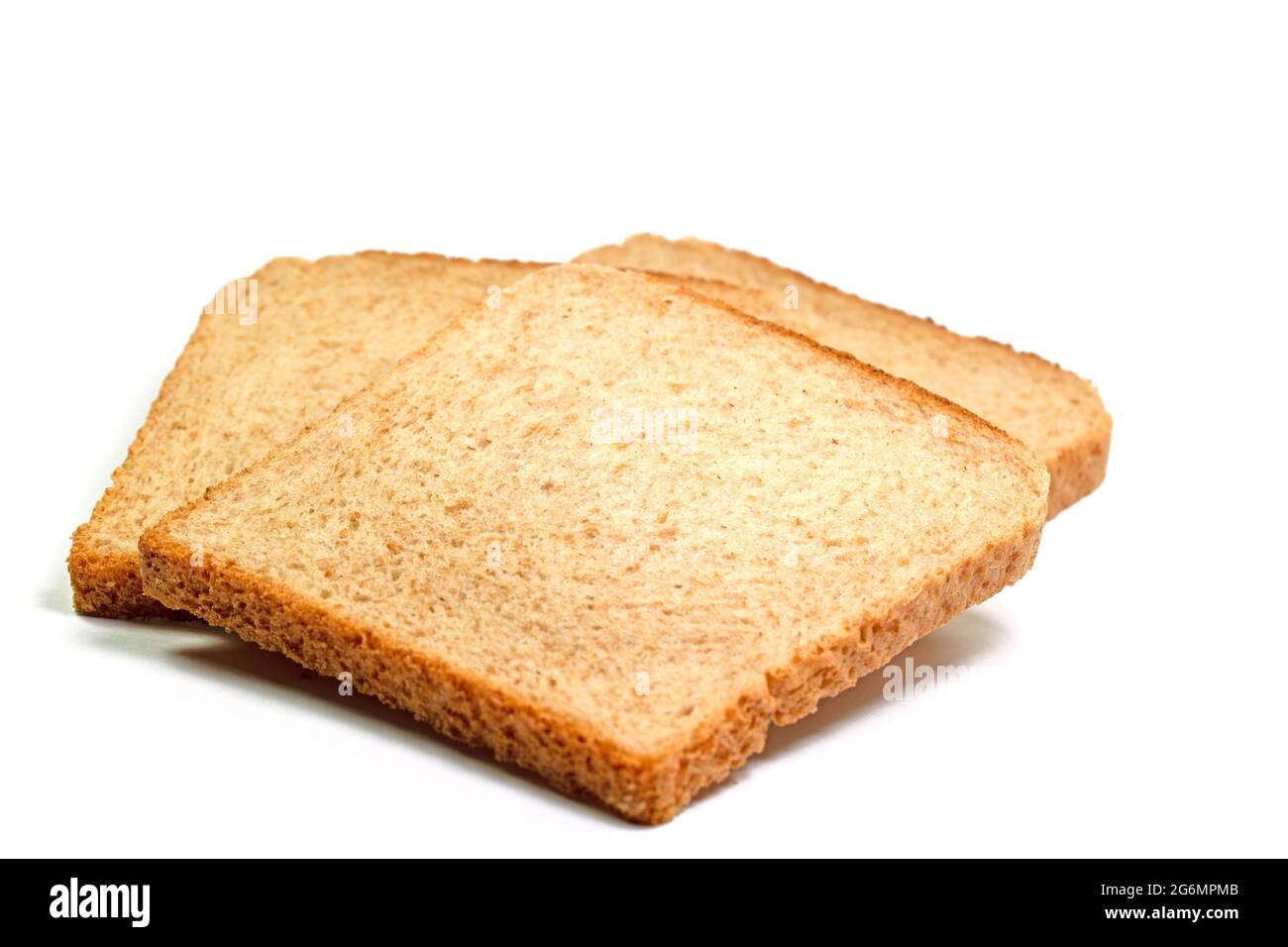 Sliced toast bread against a white background Stock Photo - Alamy