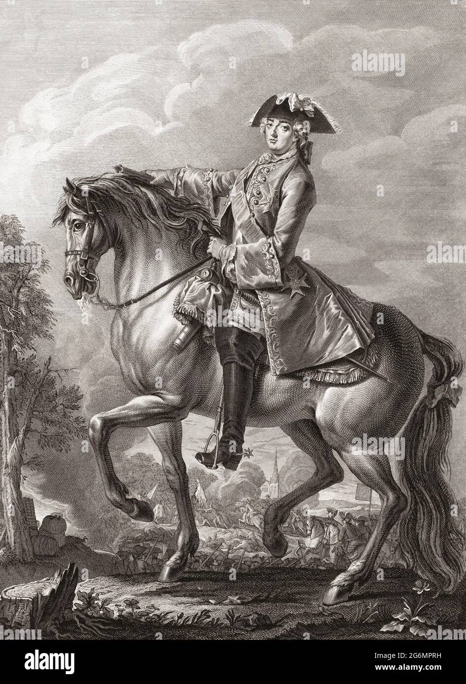 King louis xv of france hi-res stock photography and images - Alamy