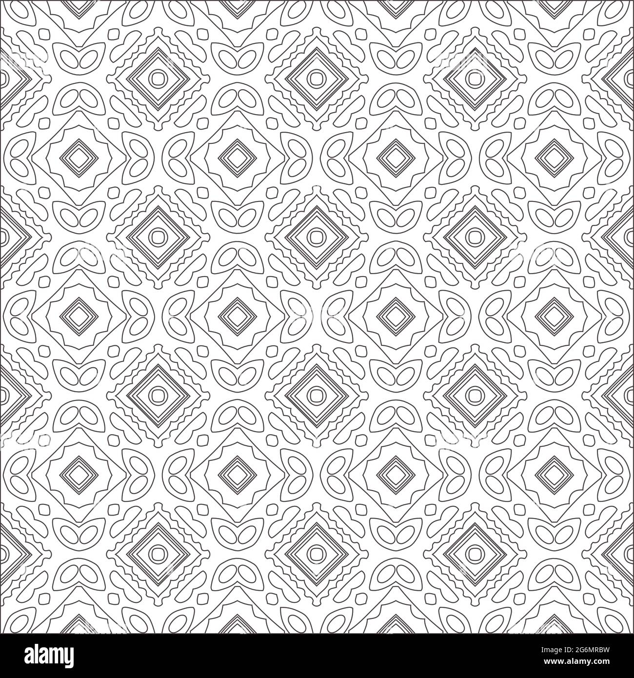 Repeating geometric tiles with stripe elements. retained white elements ...