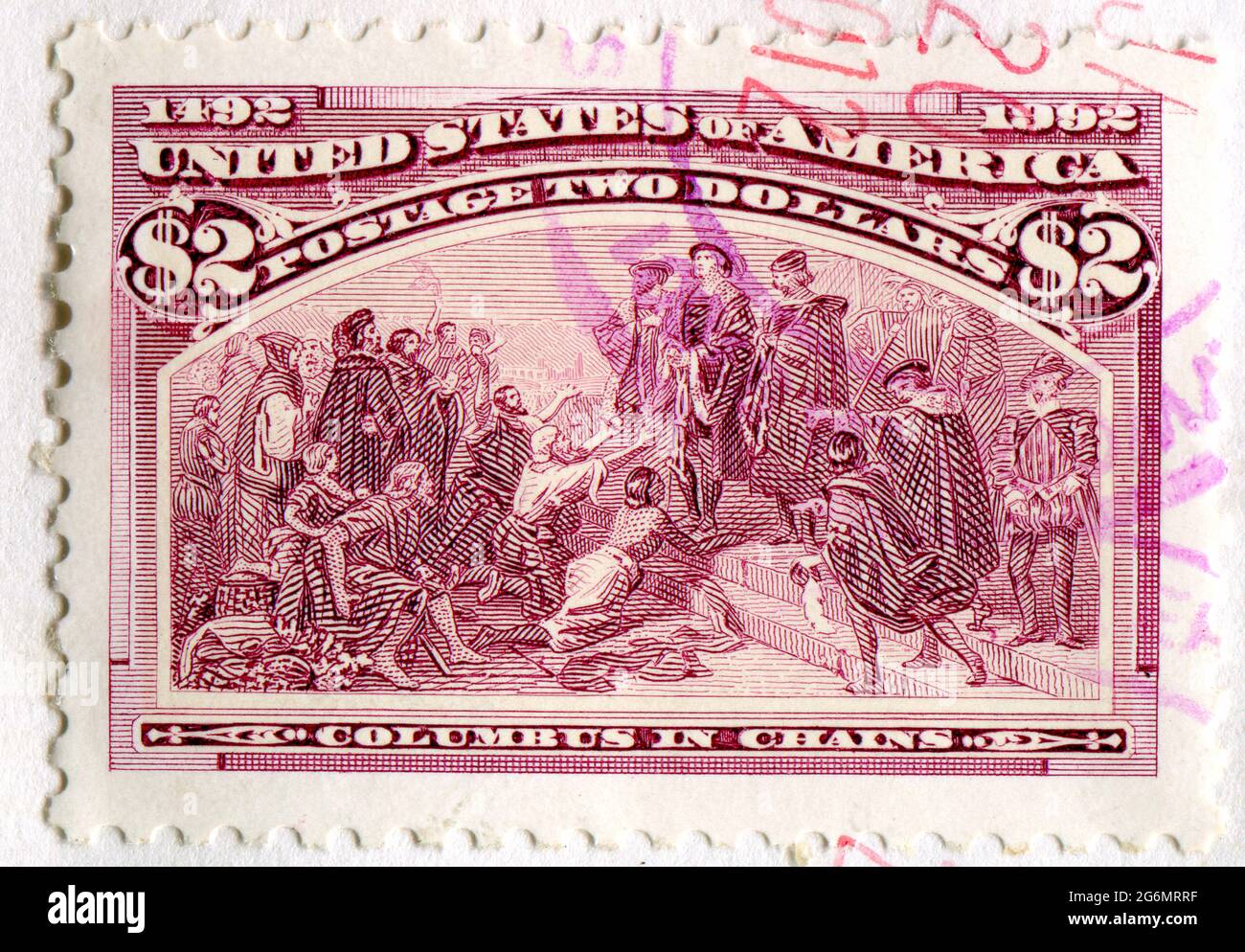 UNITED STATES - CIRCA 1992: stamp printed by United States, shows ...