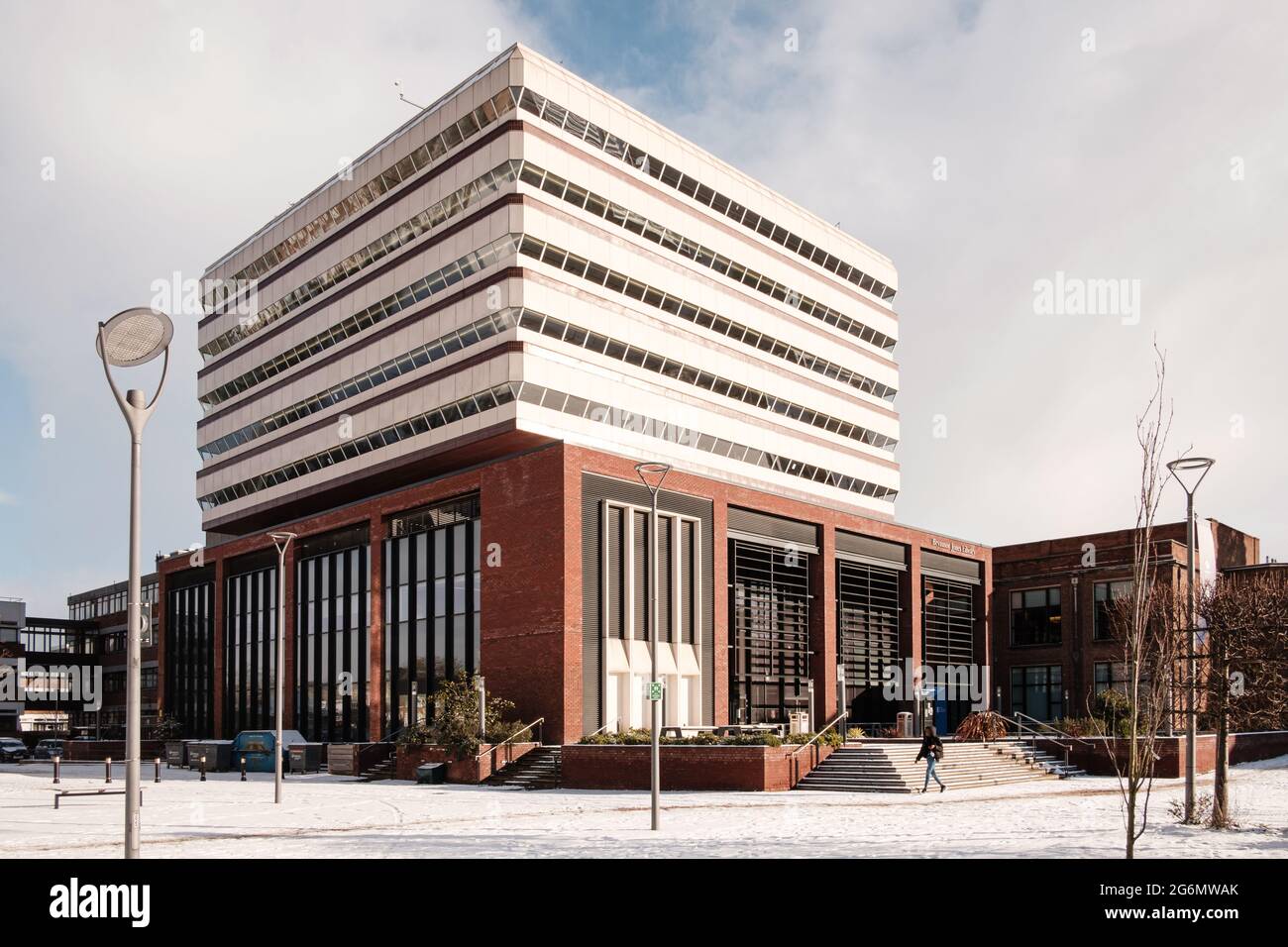 University of Hull during winter Stock Photo - Alamy