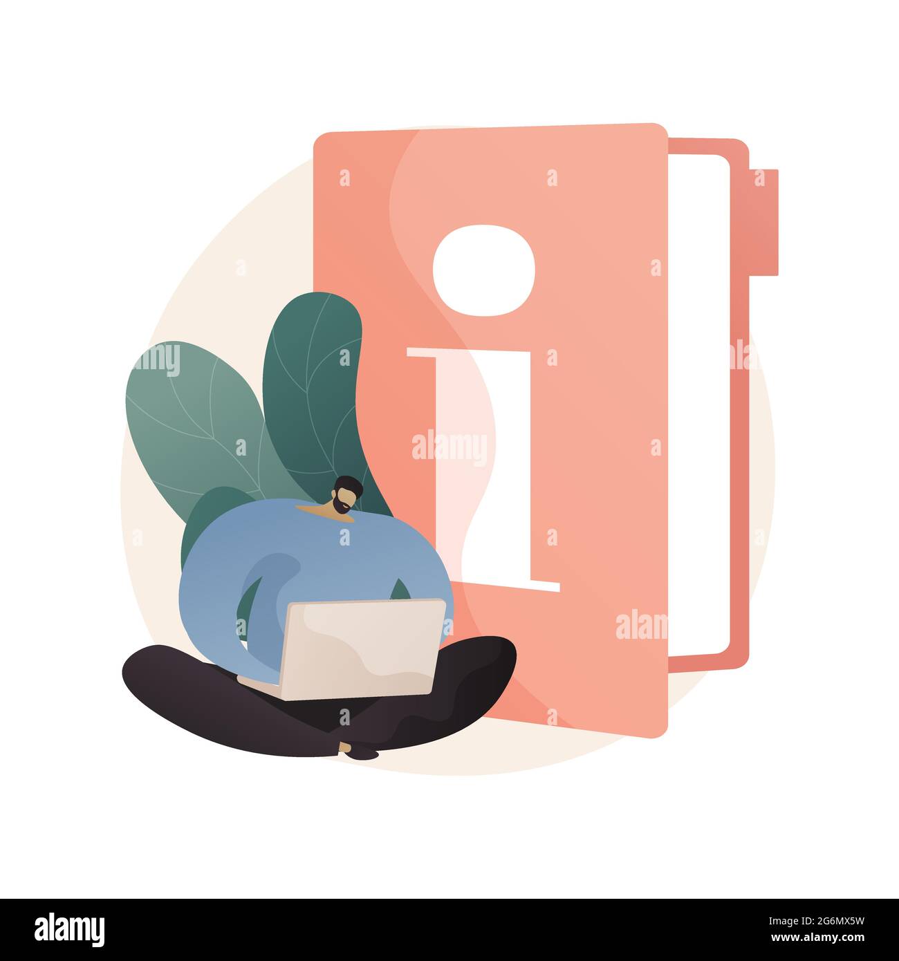 Guides abstract concept vector illustration Stock Vector Image & Art ...