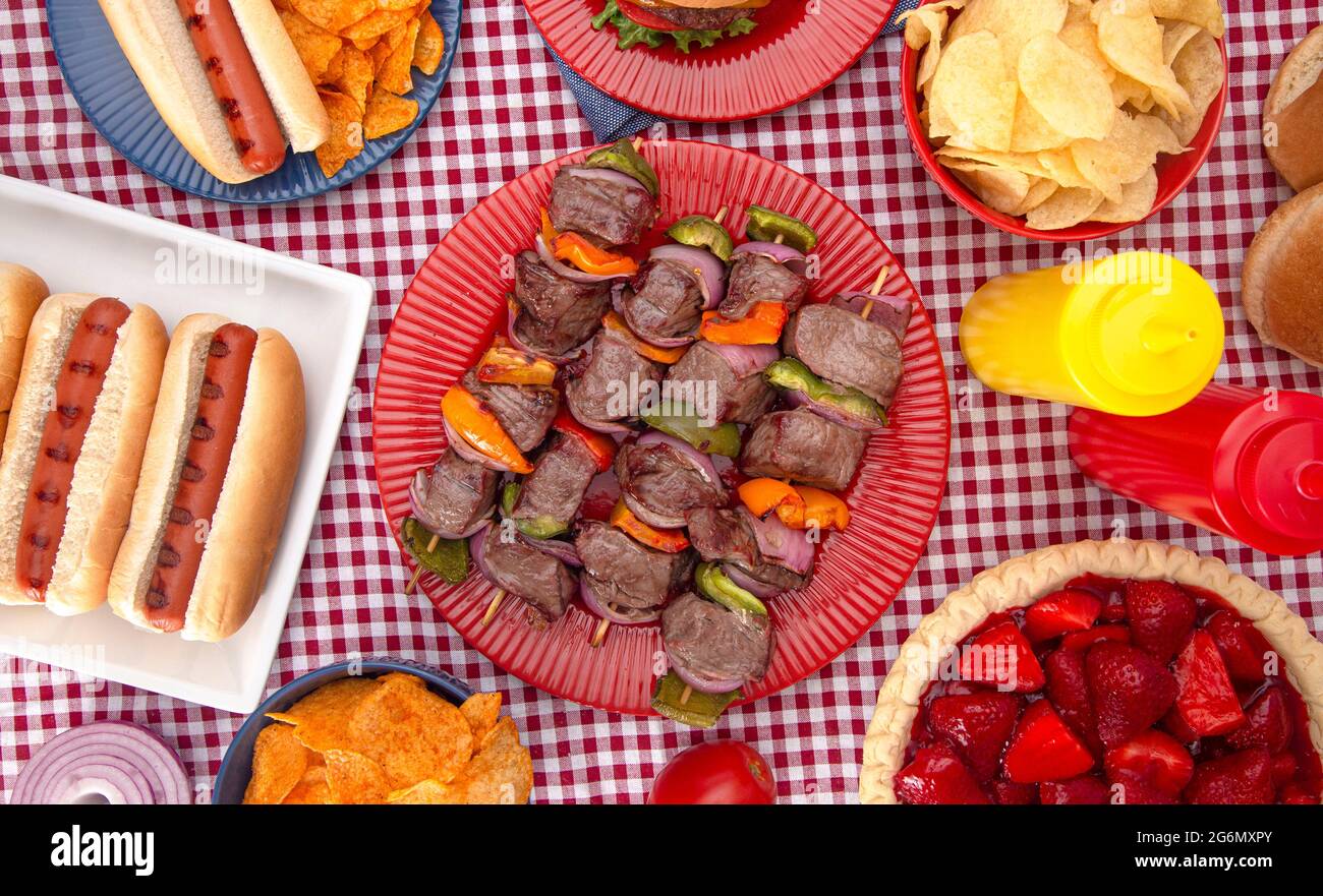 American bbq red hi-res stock photography and images - Alamy