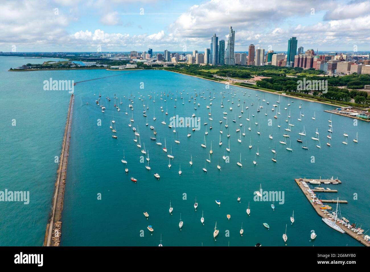 Downtown view of the Bay Stock Photo - Alamy
