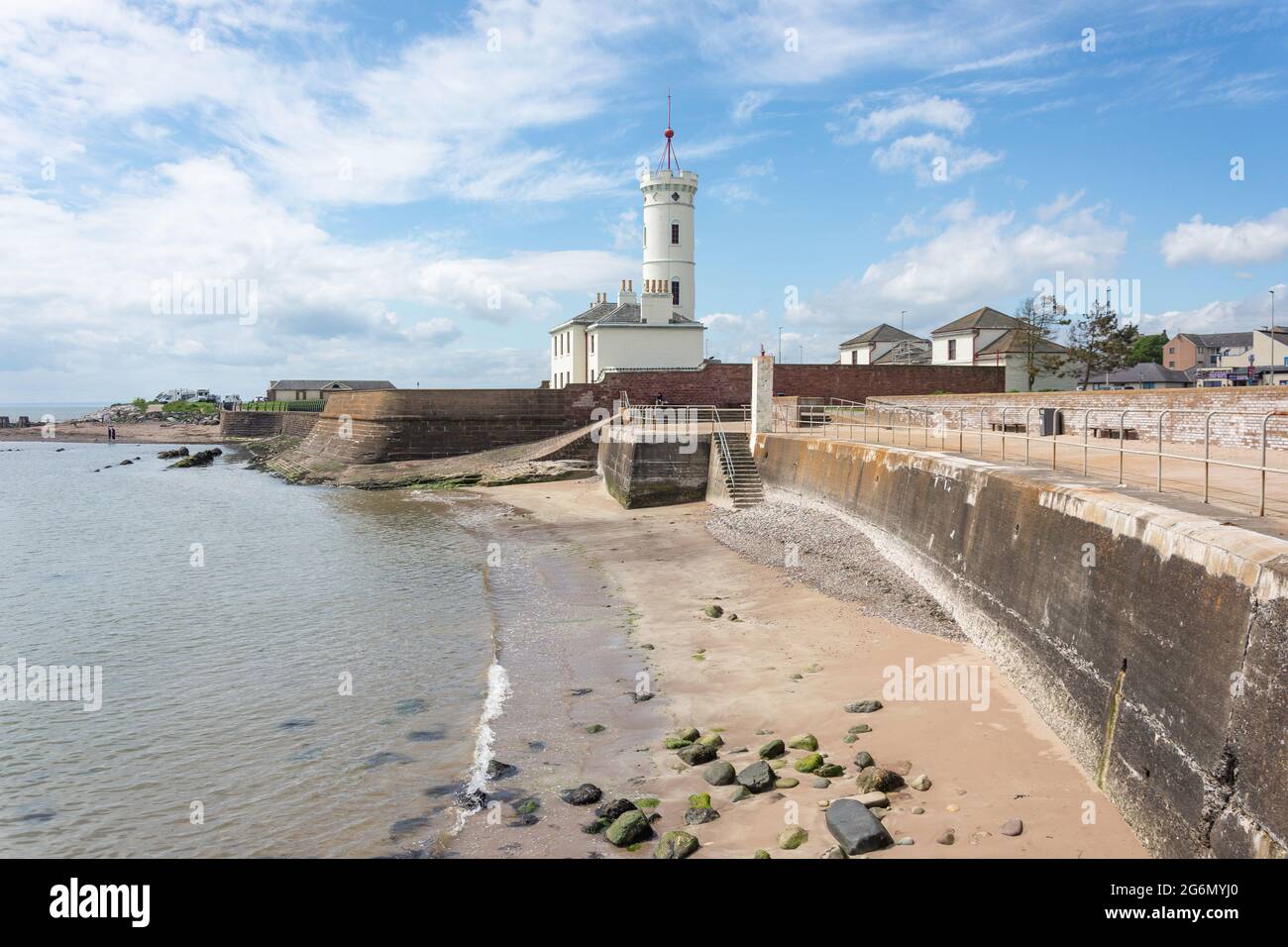 Arbroath signal tower tourist hi-res stock photography and images - Alamy