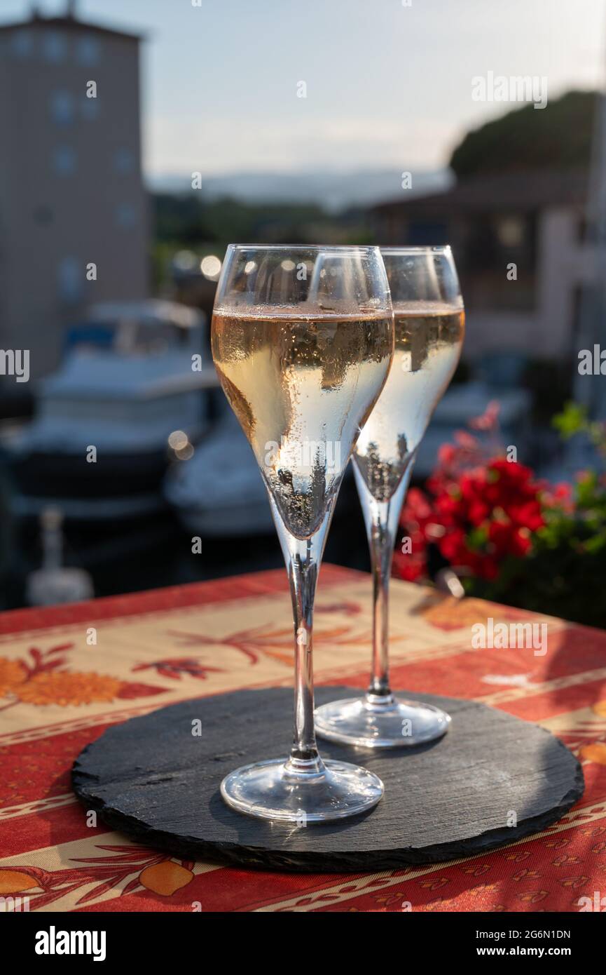 Romantic drink on french riviera hi-res stock photography and images ...