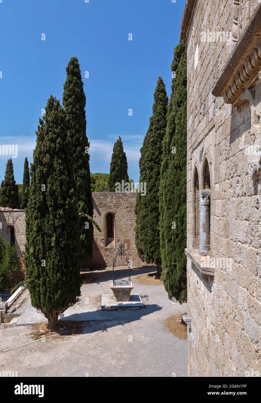 Filerimos monastery rhodes hi-res stock photography and images - Alamy