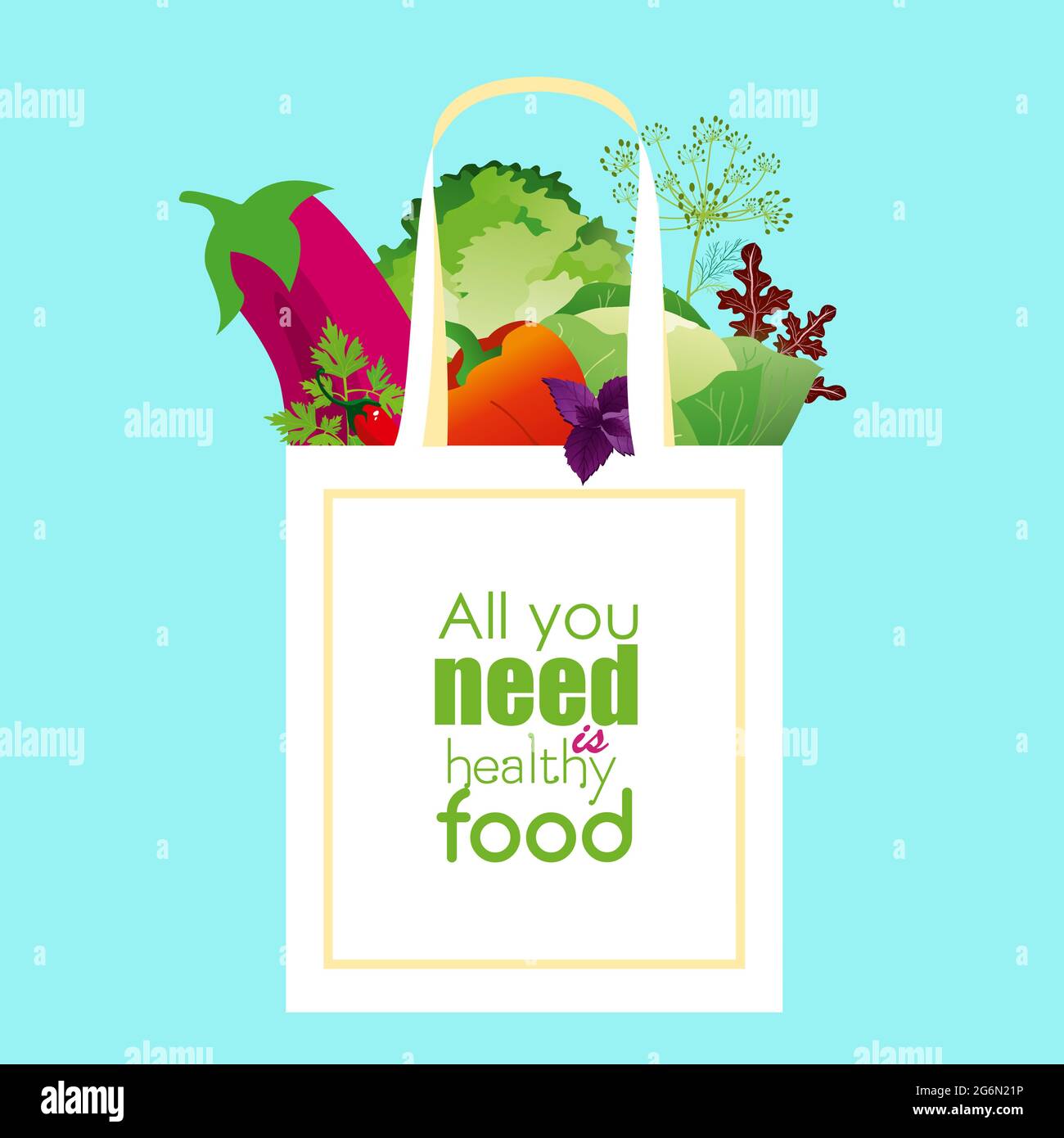 Green vegetables salads Stock Vector Images - Alamy