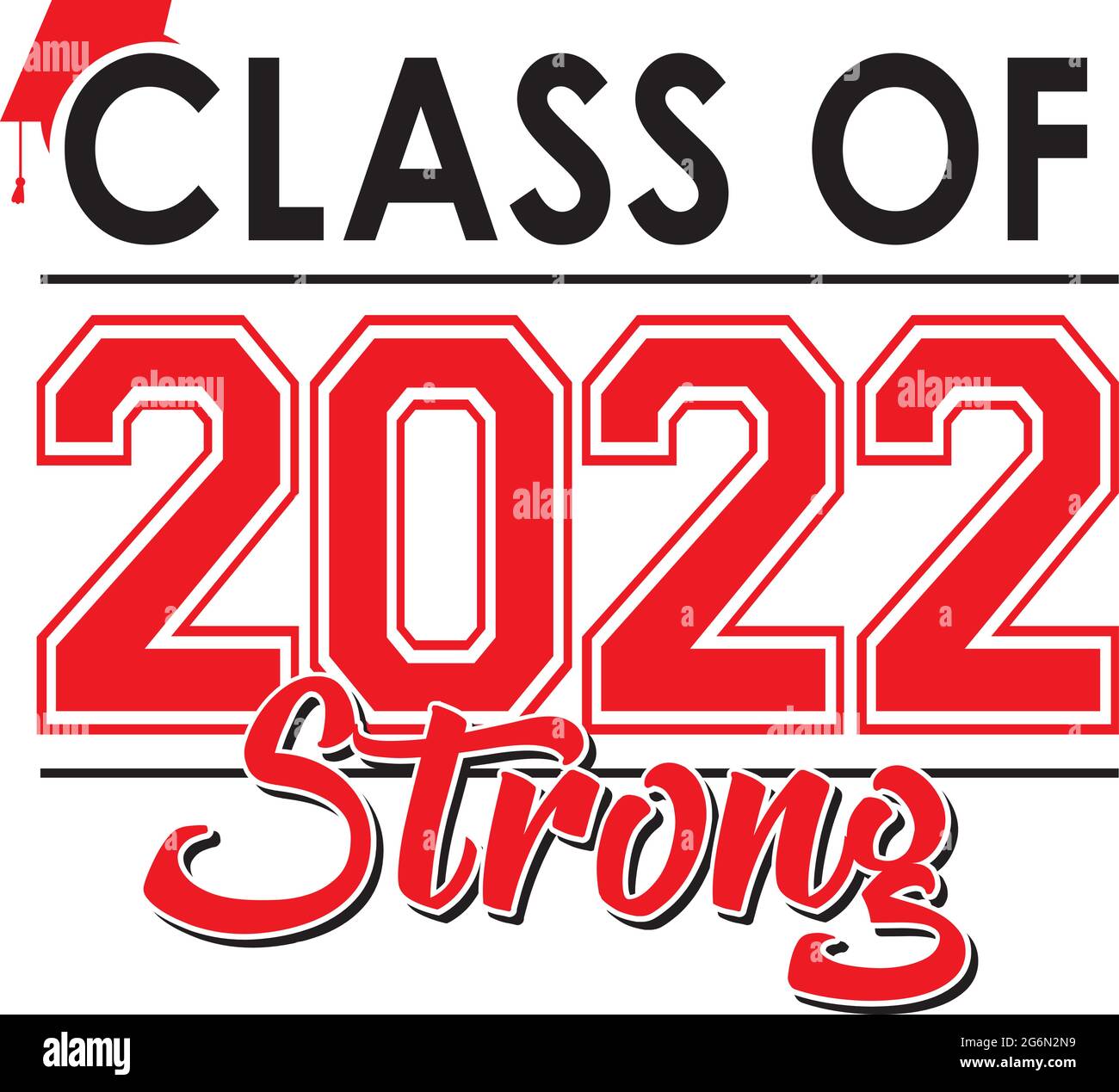 Class Of 2022 Logo Red