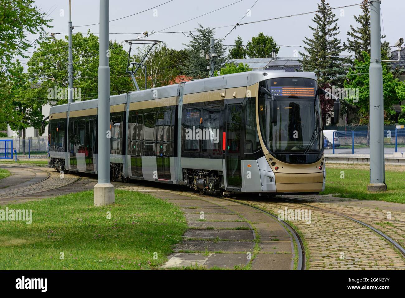 Wien, Hauptwerkstätte der Wiener Linien, Alstom Flexity Brüssel ...