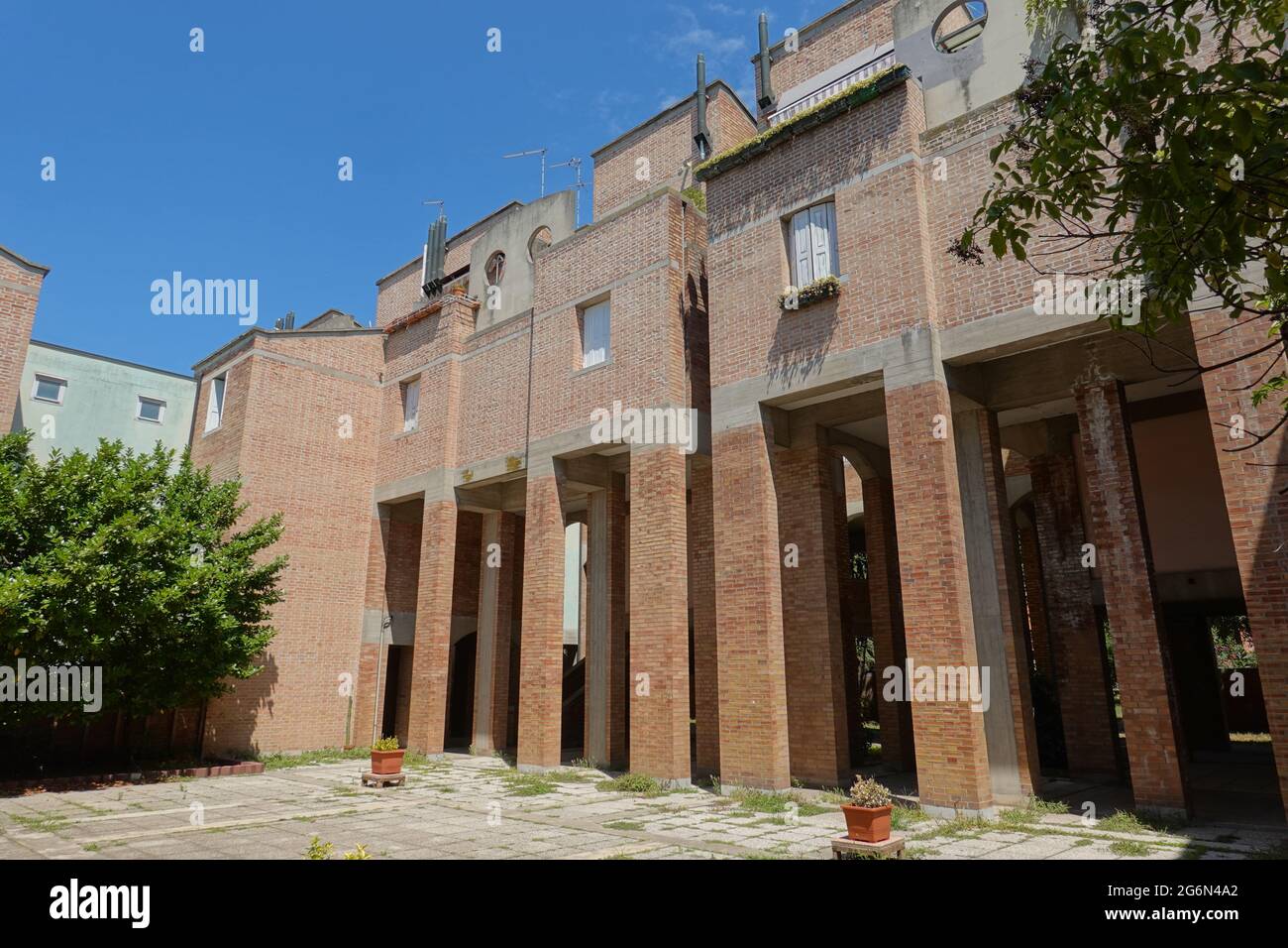 Venedig, Giudecca, Wohnbauten von Gino Valle // Venice, Giudecca ...