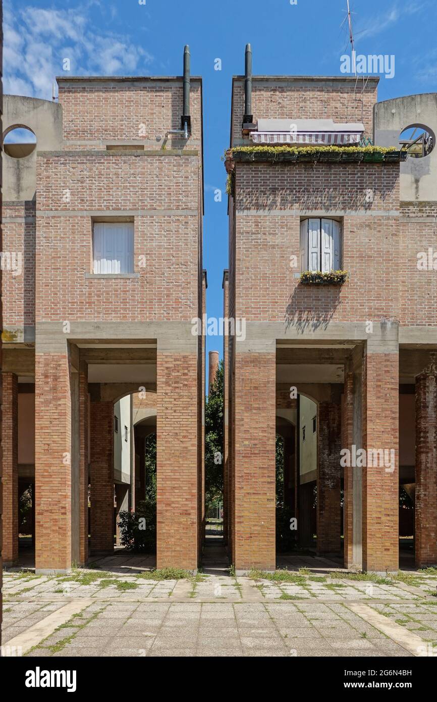 Venedig, Giudecca, Wohnbauten von Gino Valle // Venice, Giudecca ...
