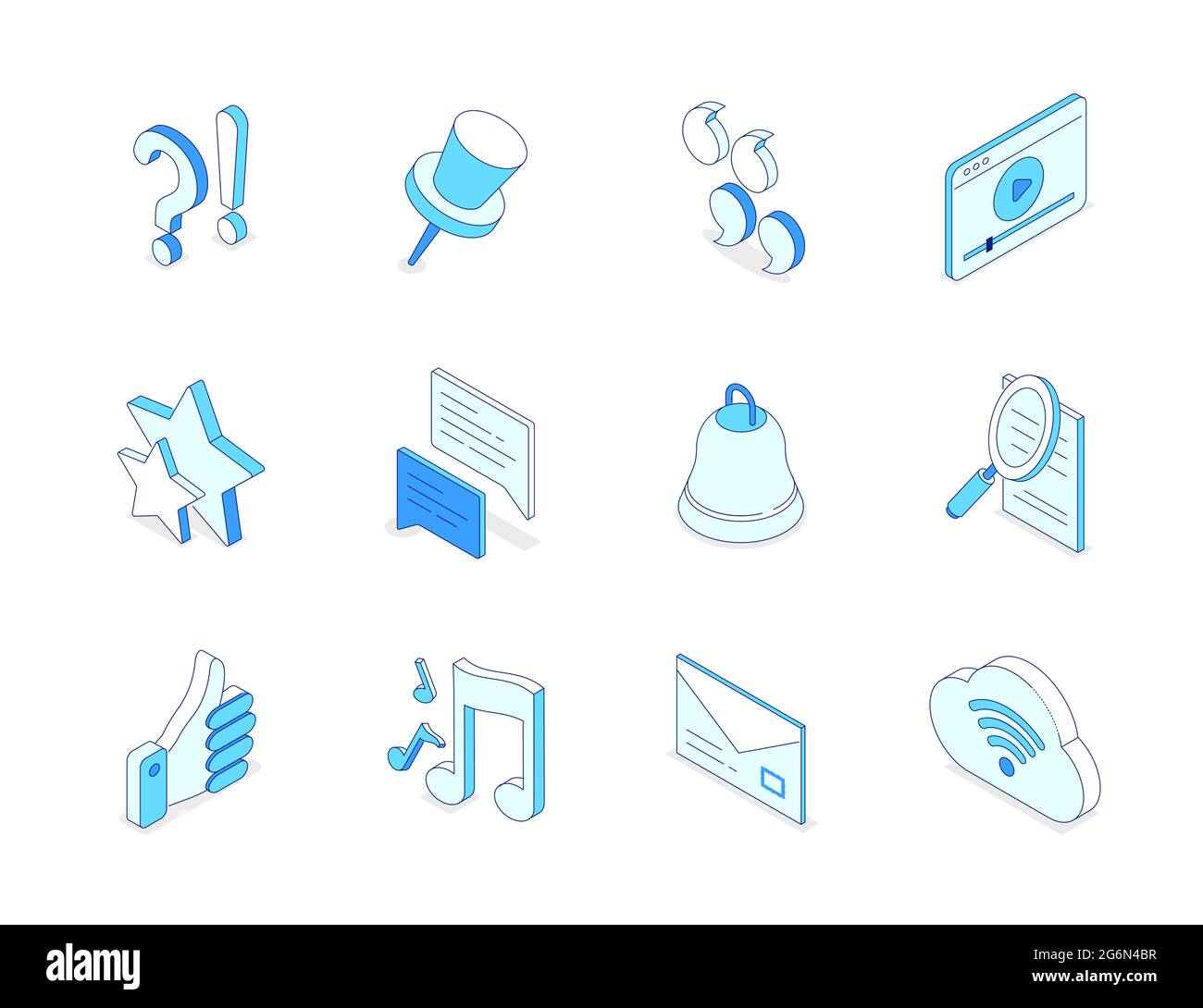 Social media symbols hi-res stock photography and images - Alamy