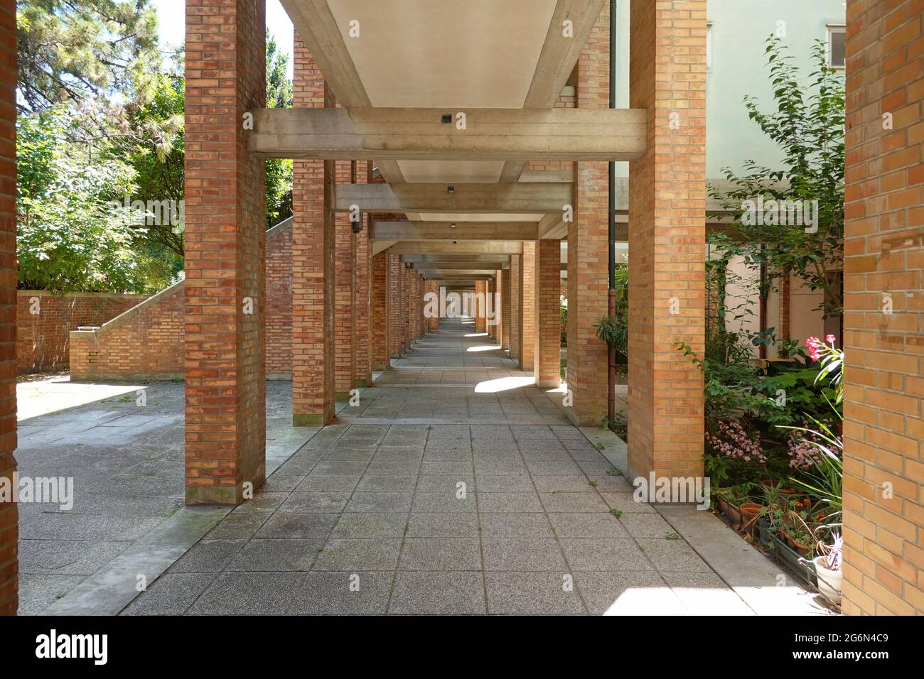 Venedig, Giudecca, Wohnbauten von Gino Valle // Venice, Giudecca ...
