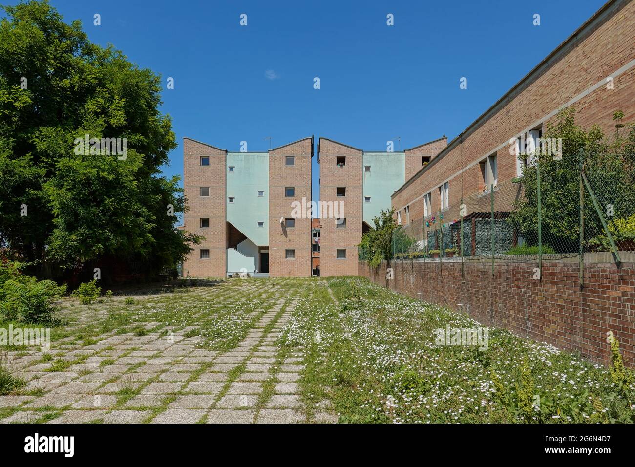 Venedig, Giudecca, Wohnbauten von Gino Valle // Venice, Giudecca ...