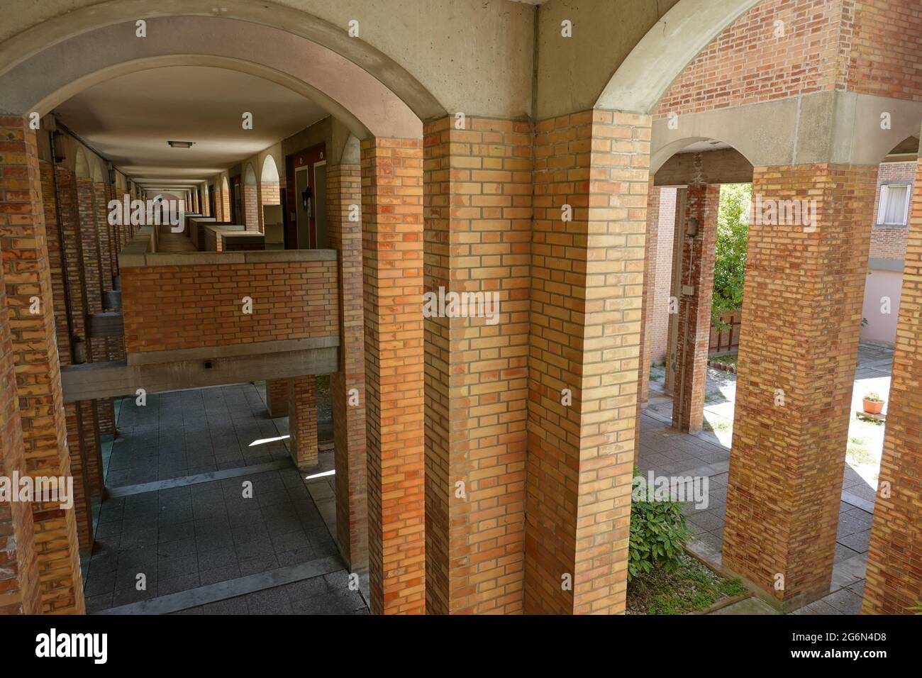 Venedig, Giudecca, Wohnbauten von Gino Valle // Venice, Giudecca ...