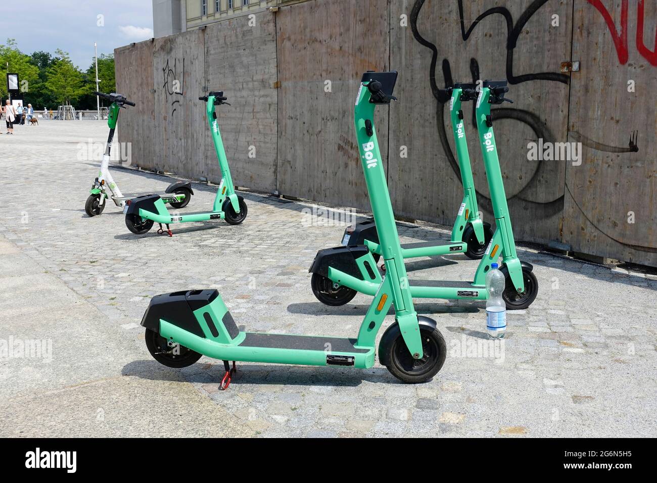 Bolt e-scooter in Berlin Stock Photo - Alamy