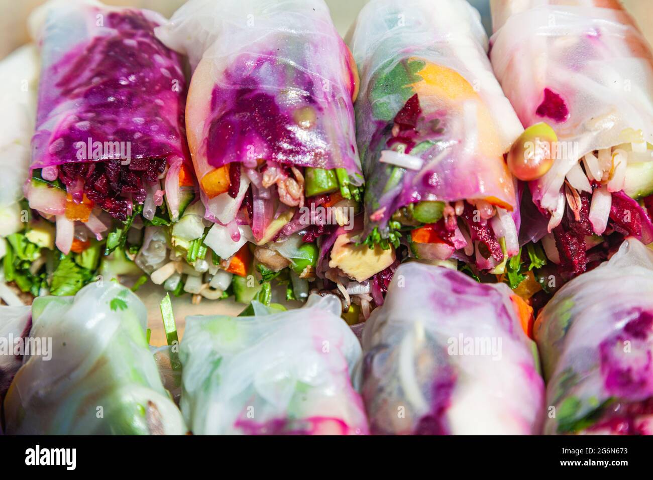 Spring roll beet hi-res stock photography and images - Alamy
