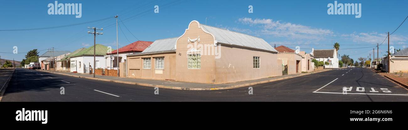 TOUWS RIVER, SOUTH AFRICA - APRIL 20, 2021: A panoramic street scene ...