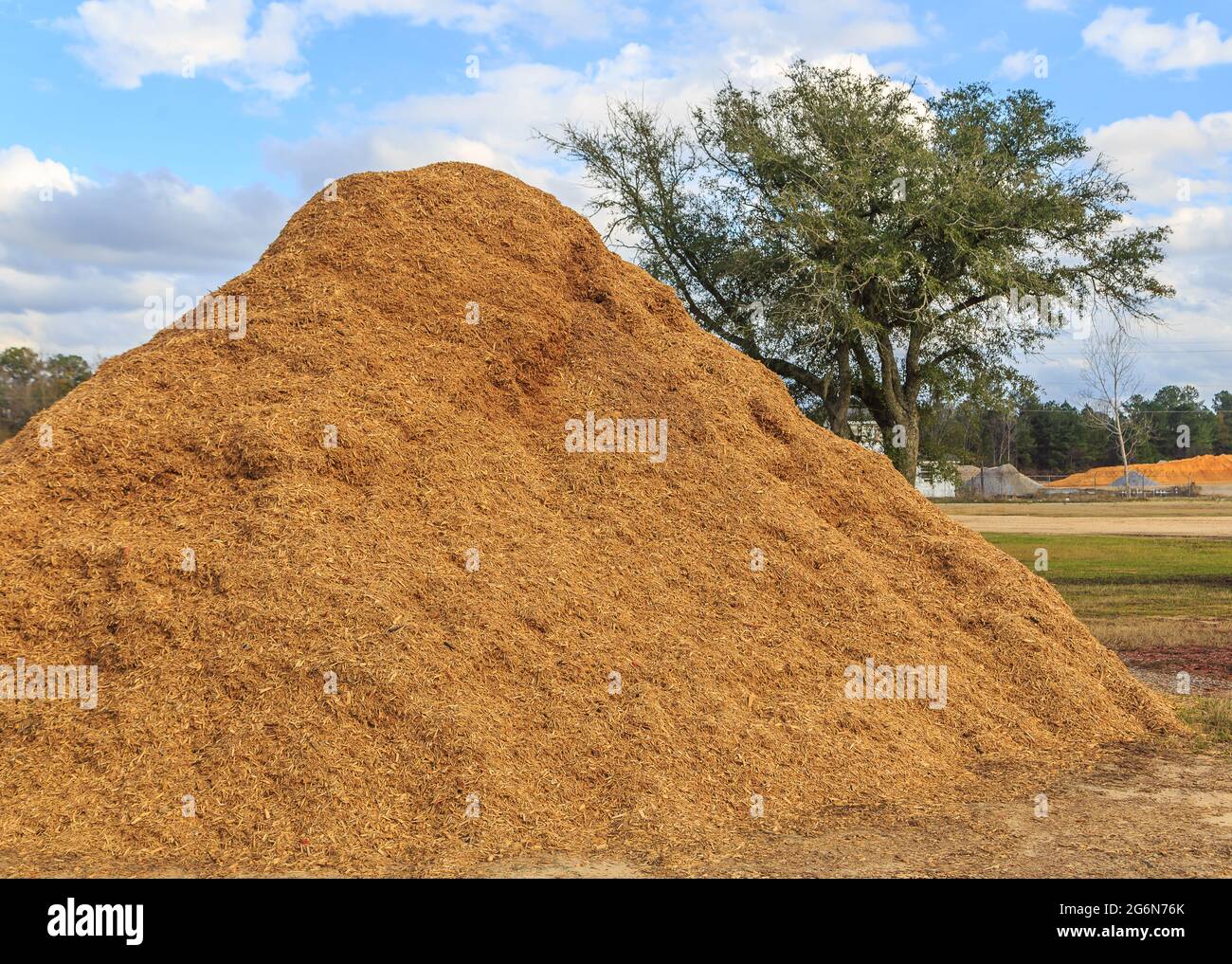 Brown mulch hi-res stock photography and images - Alamy