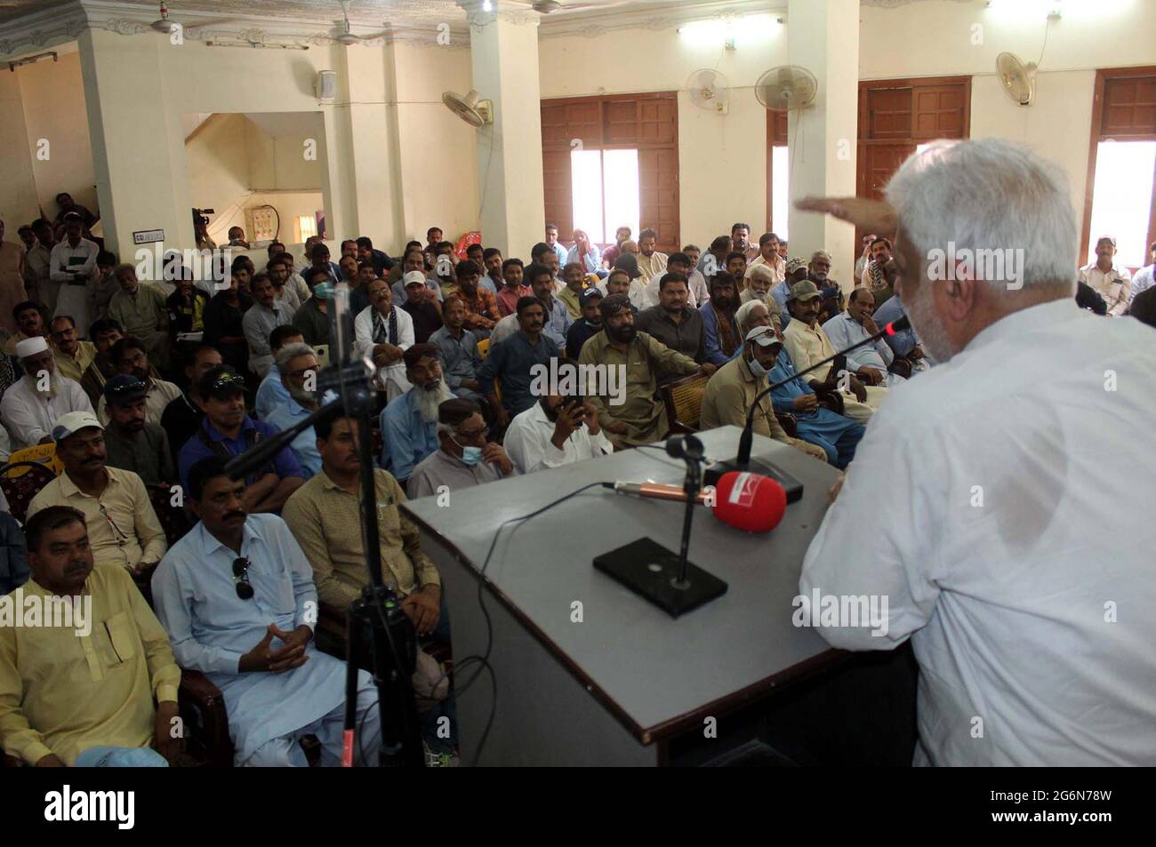 All Pakistan Wapda Hydro Electric Workers Union President, Abdul Latif ...