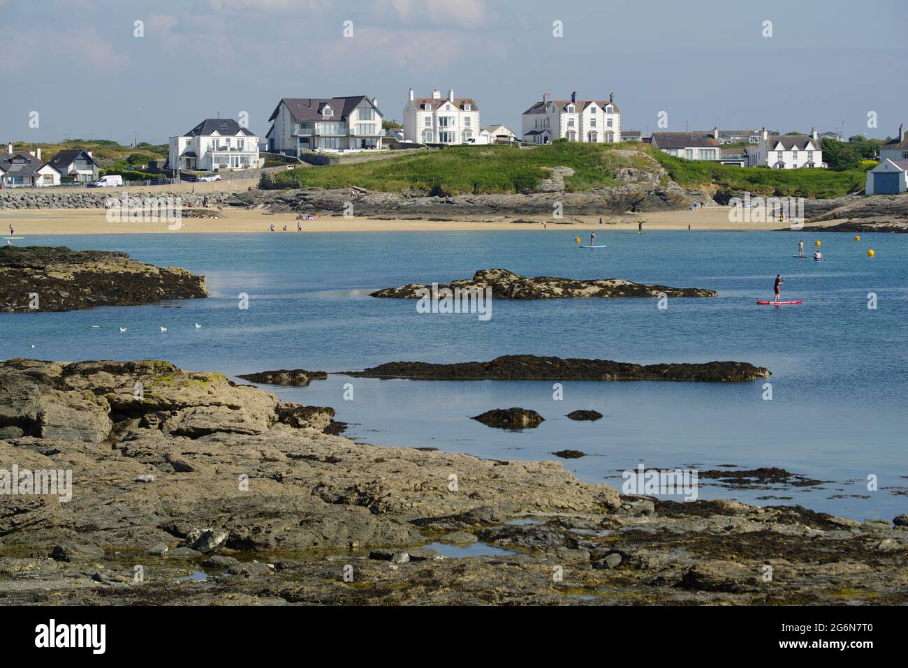 Trearddur bay anglesey hi-res stock photography and images - Alamy