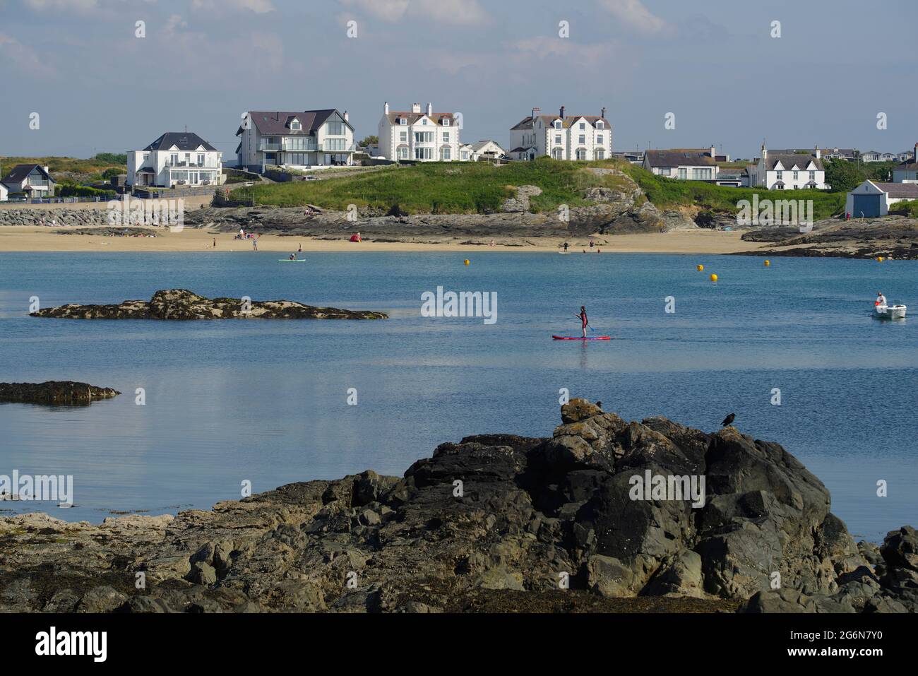 Trearddur Bay, Anglesey Stock Photo - Alamy