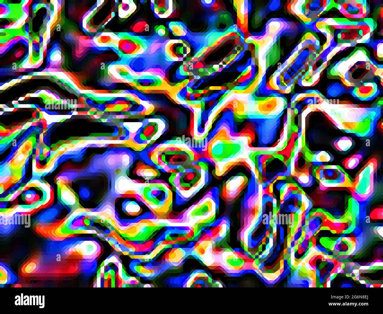 Neon multi colour hi-res stock photography and images - Alamy