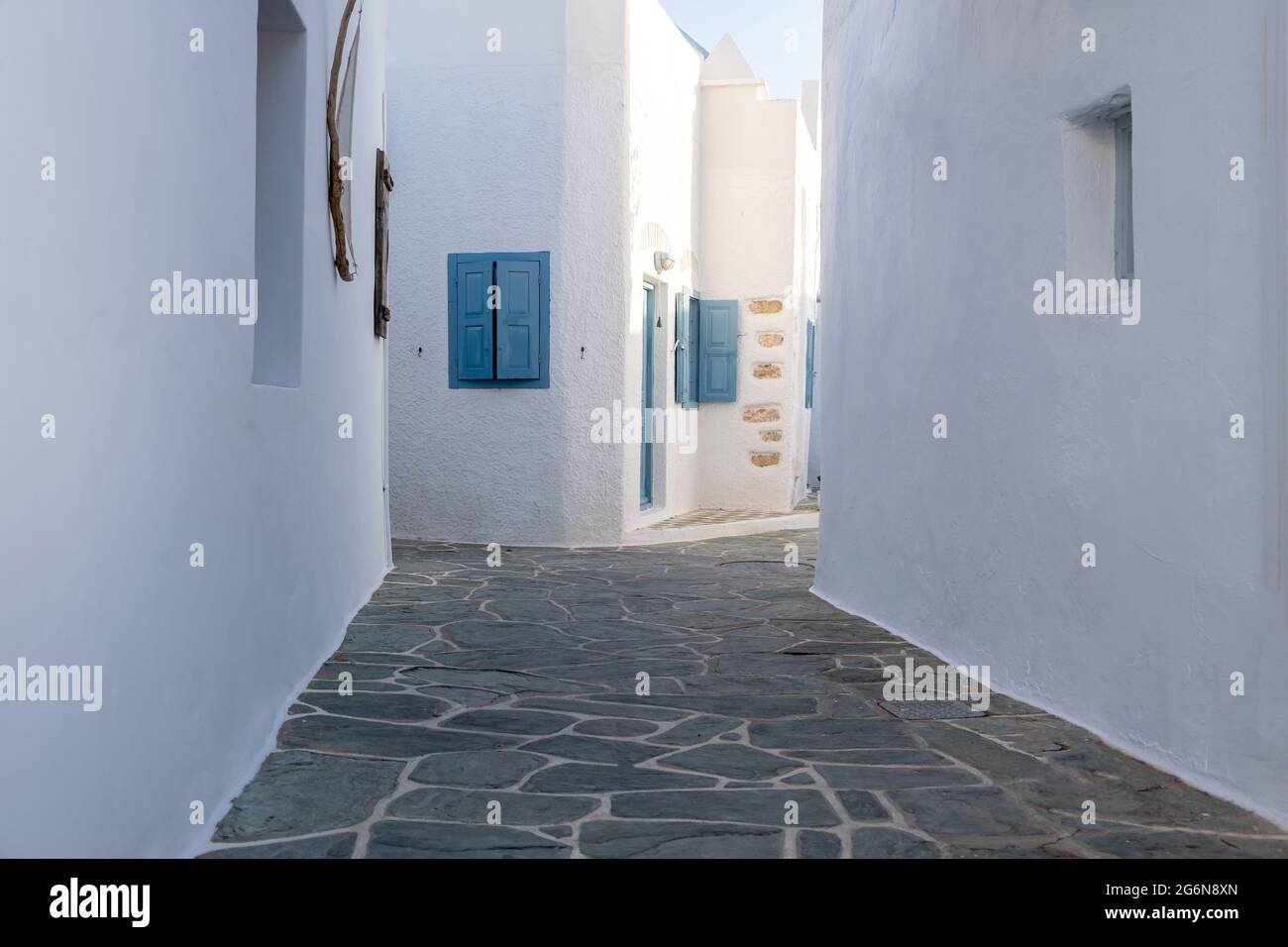Greece, Cyclades. Folegandros island, Chora village traditional ...