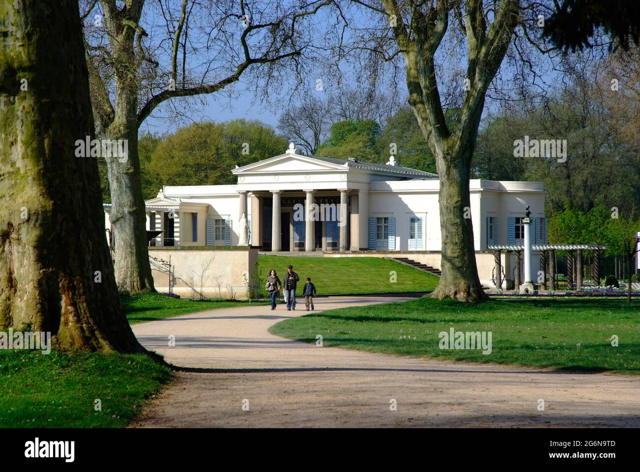 Charlottenhof Palace in the Park Sanssouci Stock Photo - Alamy
