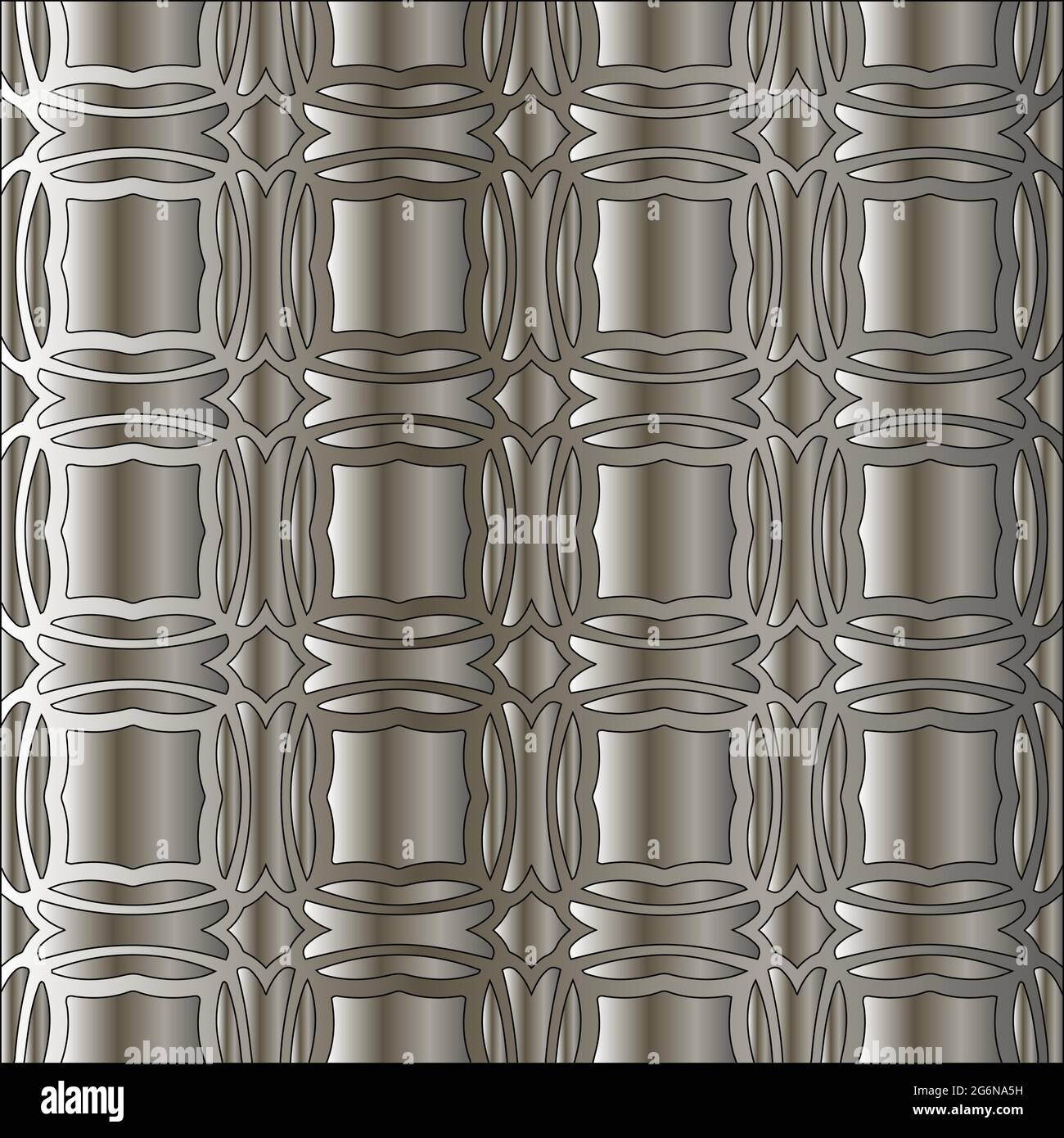 Silver metallic gradient with repeat Pattern . Abstract metallic ...