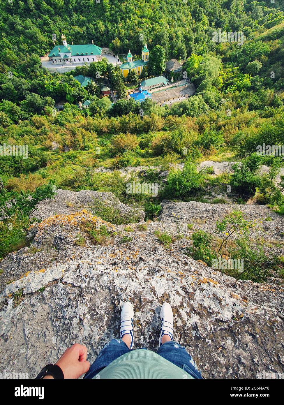 Standing On Cliff Edge