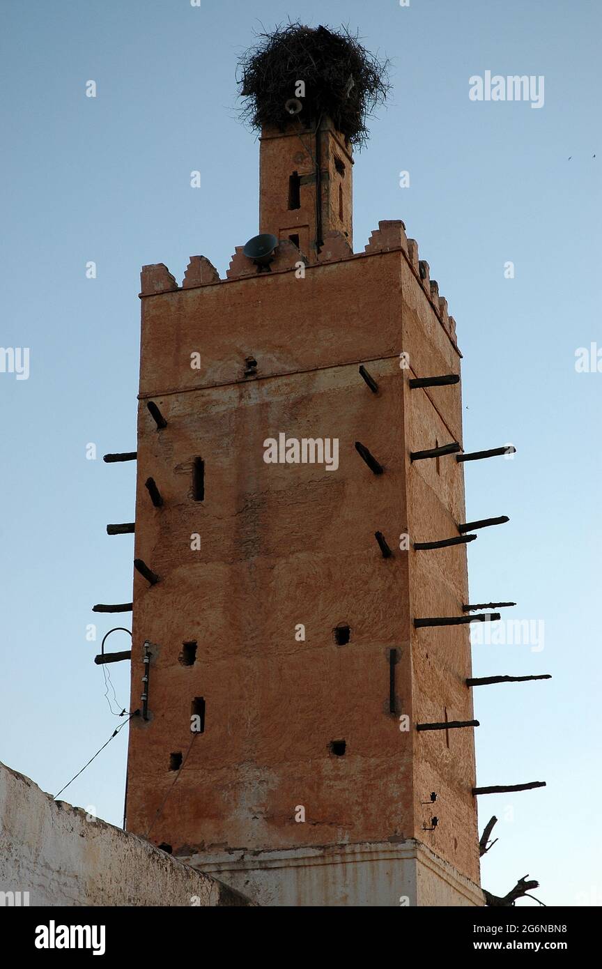 Mosque place of prayer for Muslims in Morocco Stock Photo - Alamy
