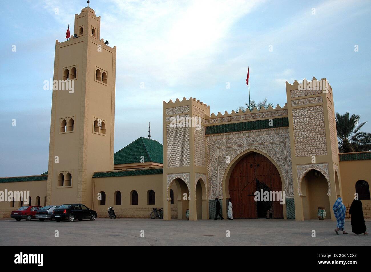 Mosque place of prayer for Muslims in Morocco Stock Photo - Alamy
