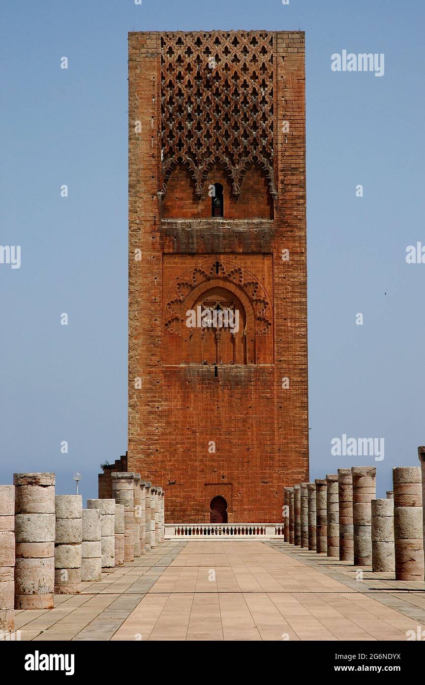 Mosque place of prayer for Muslims in Morocco Stock Photo - Alamy