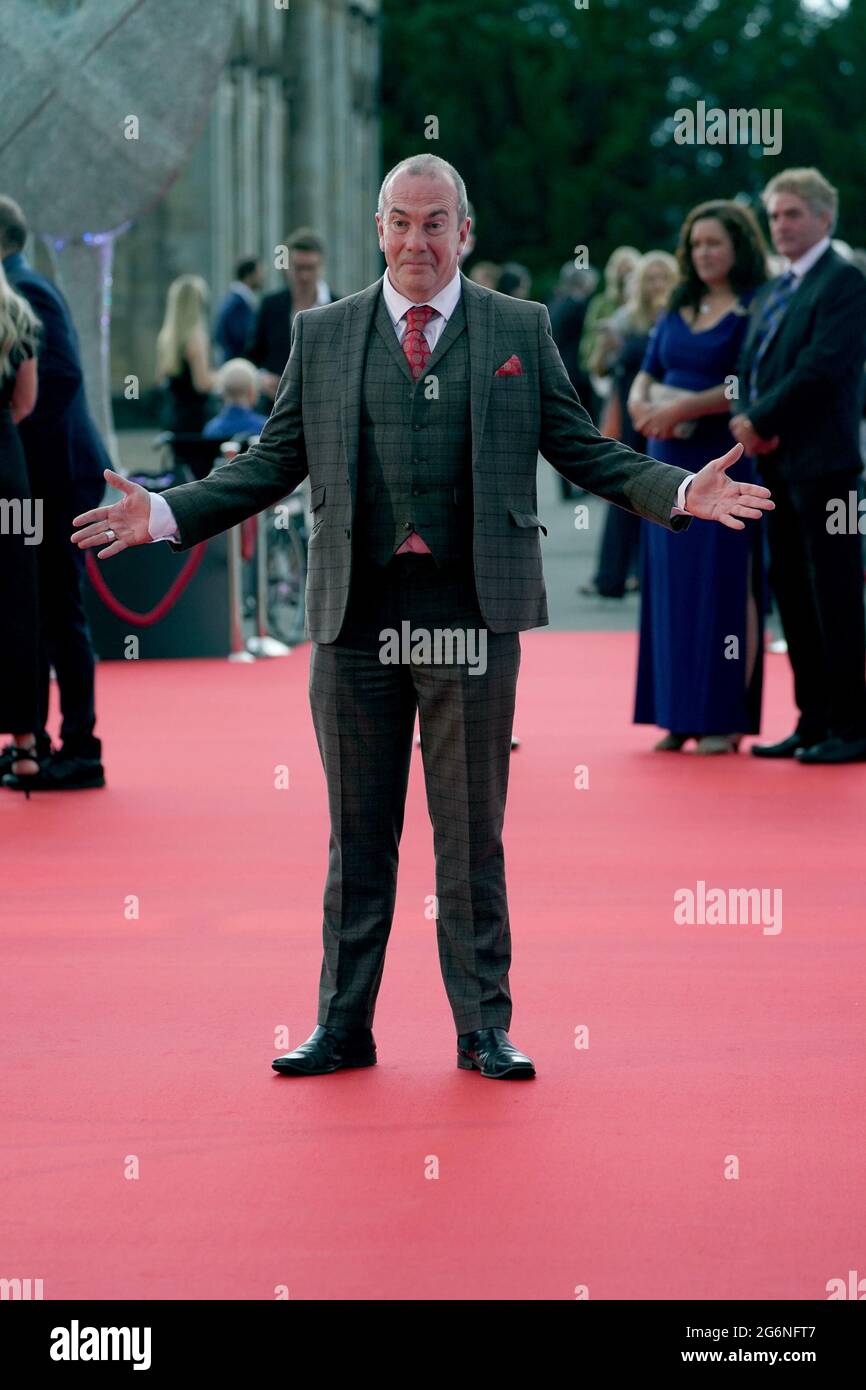 Gavin Mitchell arrives for the Pride of Scotland awards at Hopetoun ...