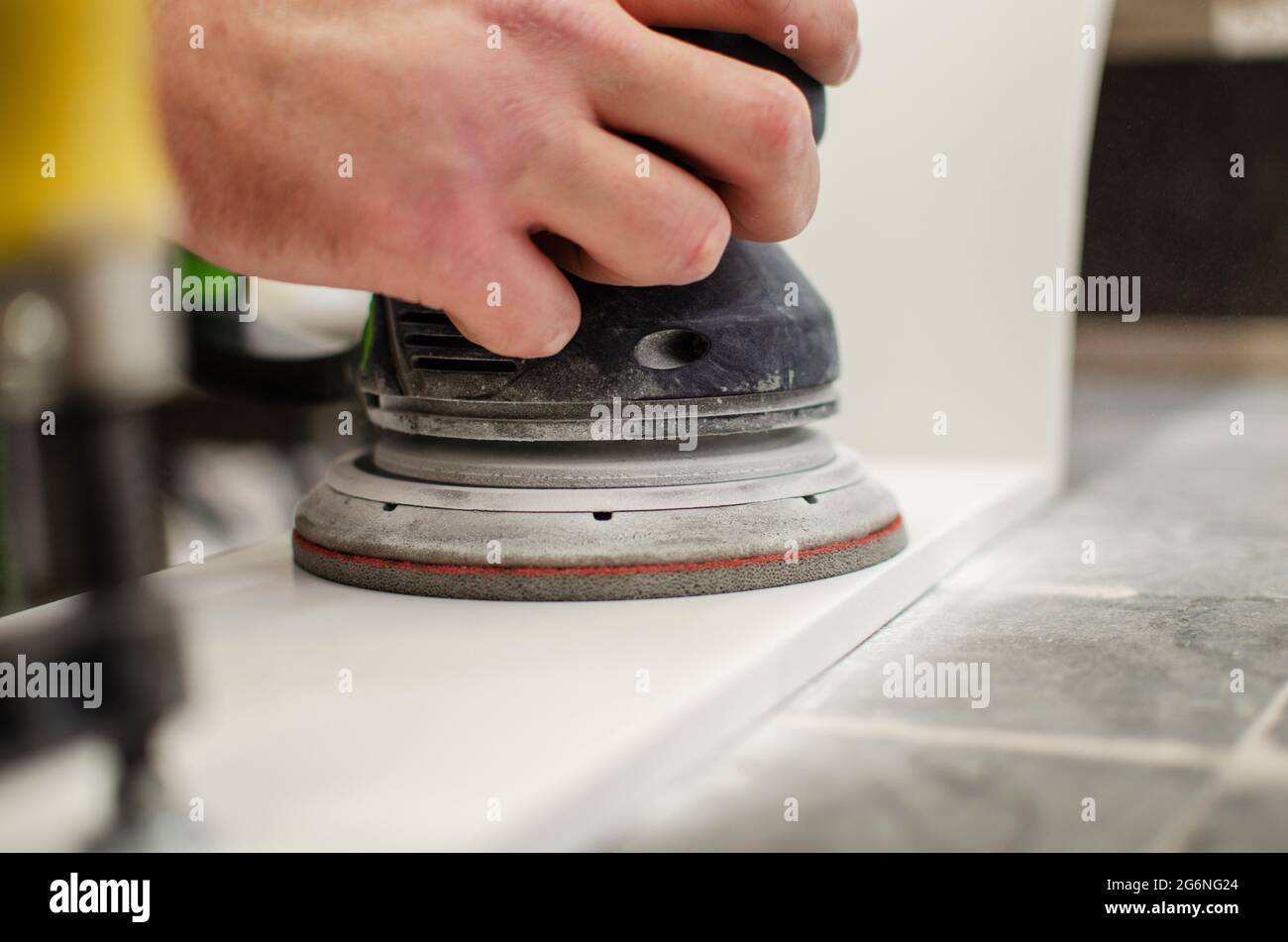 Finish sander hi-res stock photography and images - Alamy