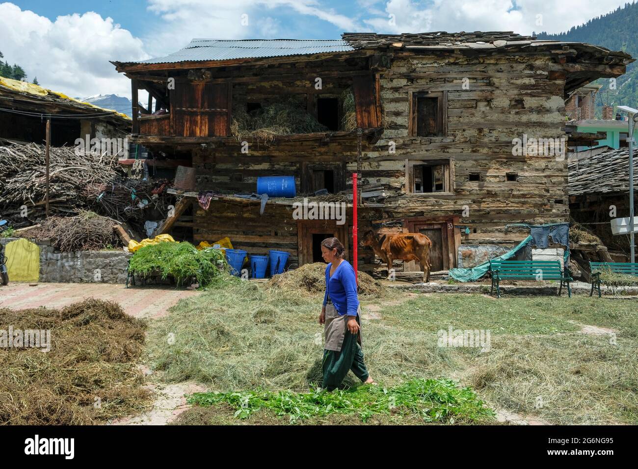 Village manali hi-res stock photography and images - Alamy