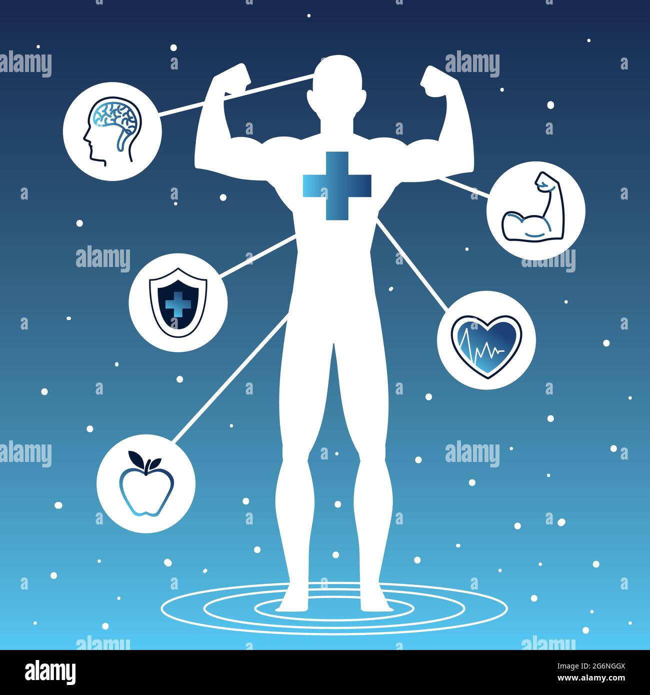 human body healthy Stock Vector Image & Art - Alamy