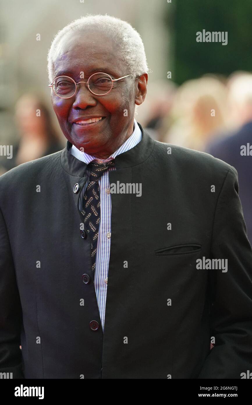 Professor Sir Geoff Palmer arrives for the Pride of Scotland awards at ...