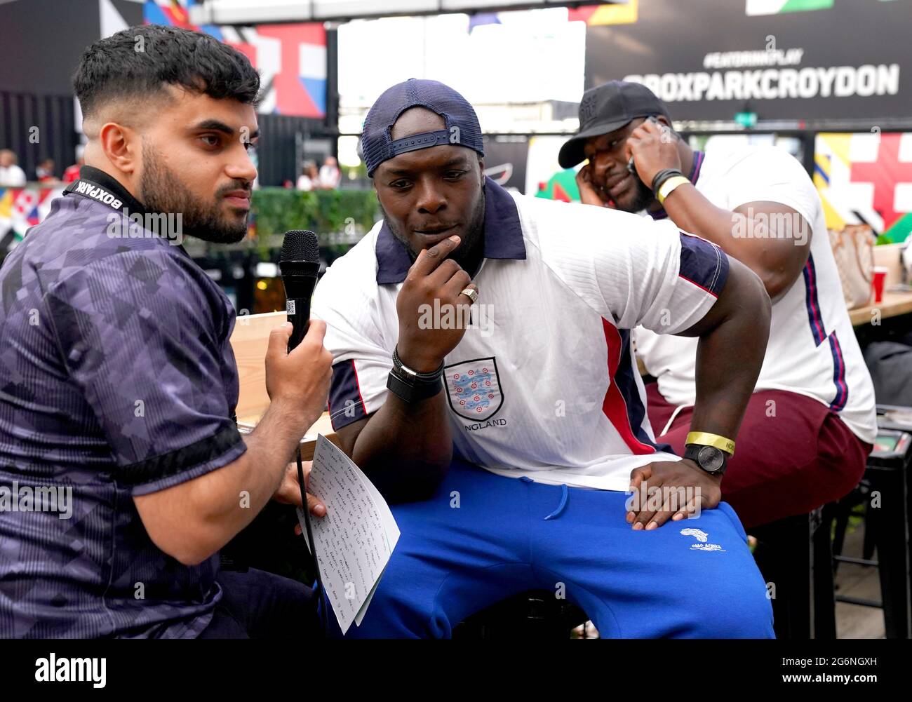 Wycombe Wanderers' Adebayo Akinfenwa at BOXPARK in Croydon ahead of the ...