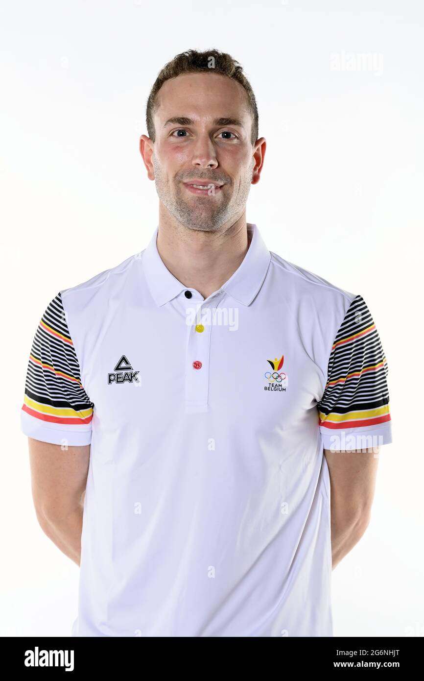 Belgian Robin Vanderbemden pictured during a photoshoot for the Belgian ...