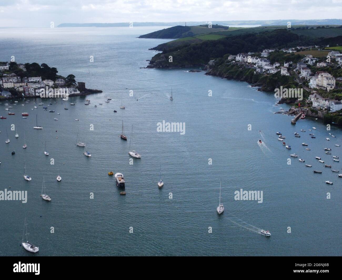 Fowey estuary rocks hi-res stock photography and images - Alamy