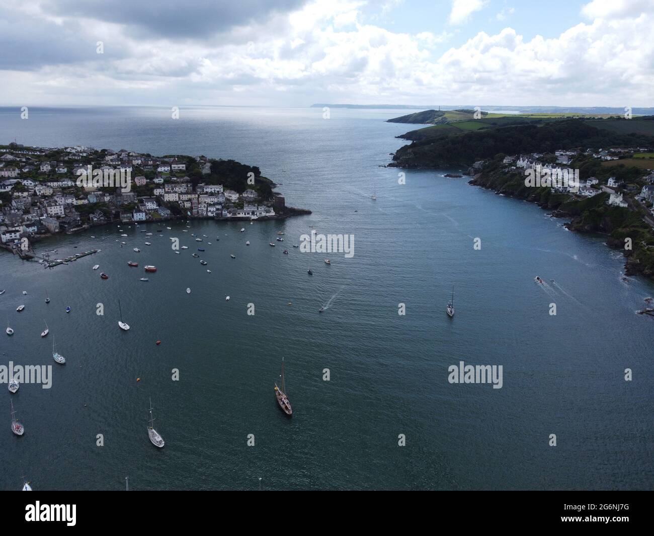 Fowey estuary rocks hi-res stock photography and images - Alamy