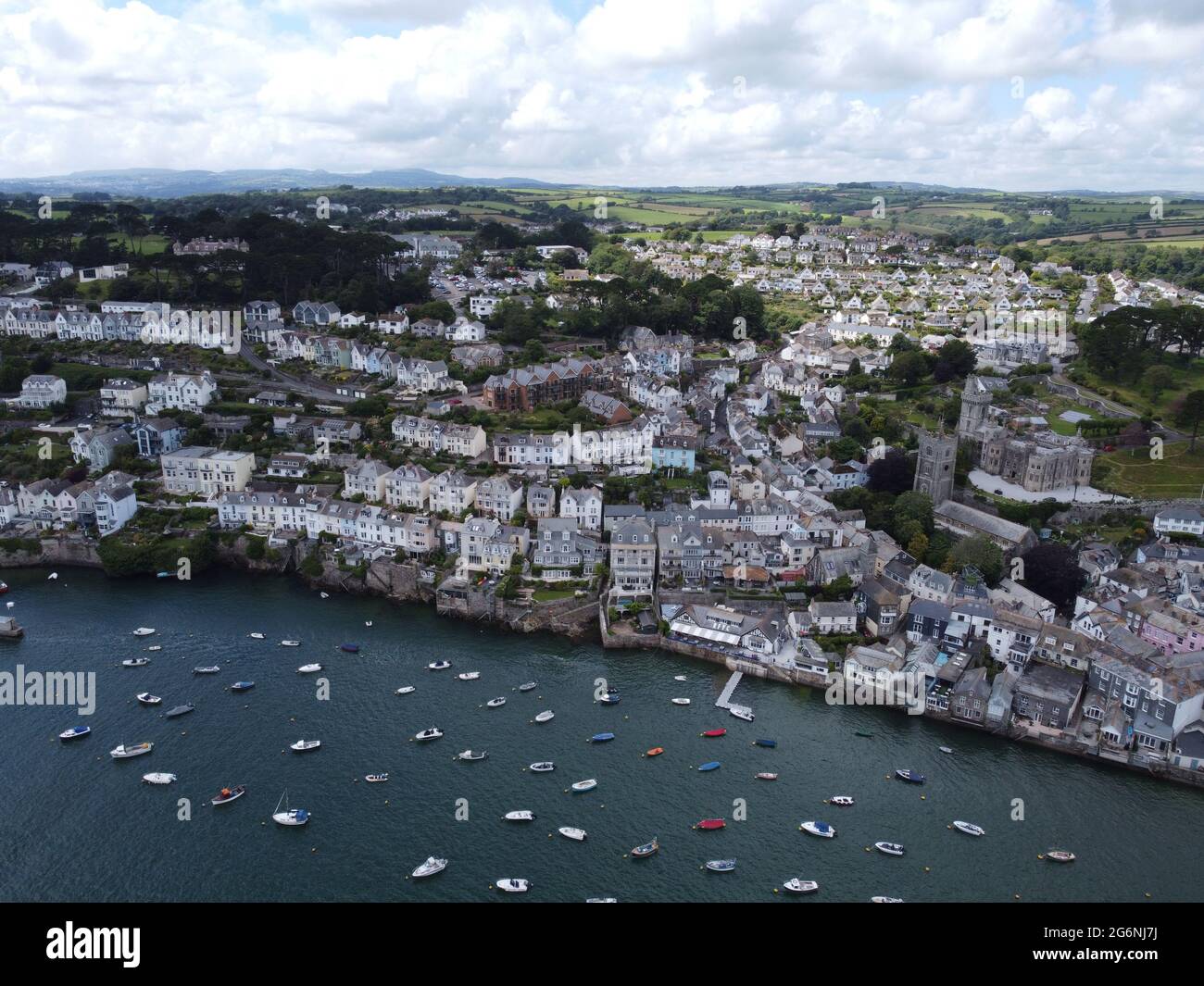 Fowey estuary rocks hi-res stock photography and images - Alamy
