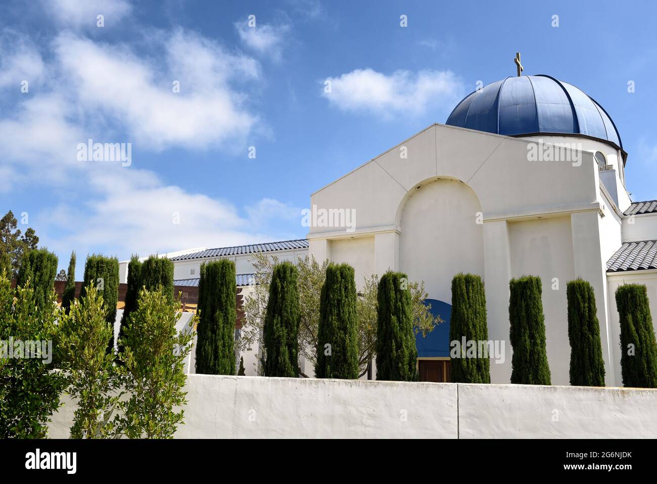 LONG BEACH, CALIFORNIA - 5 JULY 2021: The Assumption of the Blessed ...