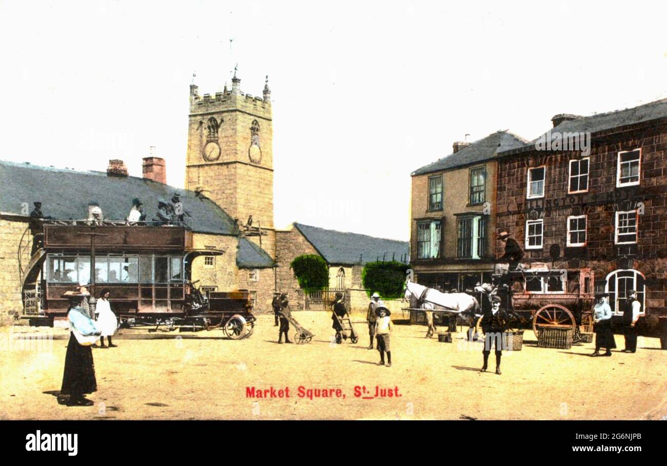 Old photo bus england hi-res stock photography and images - Alamy