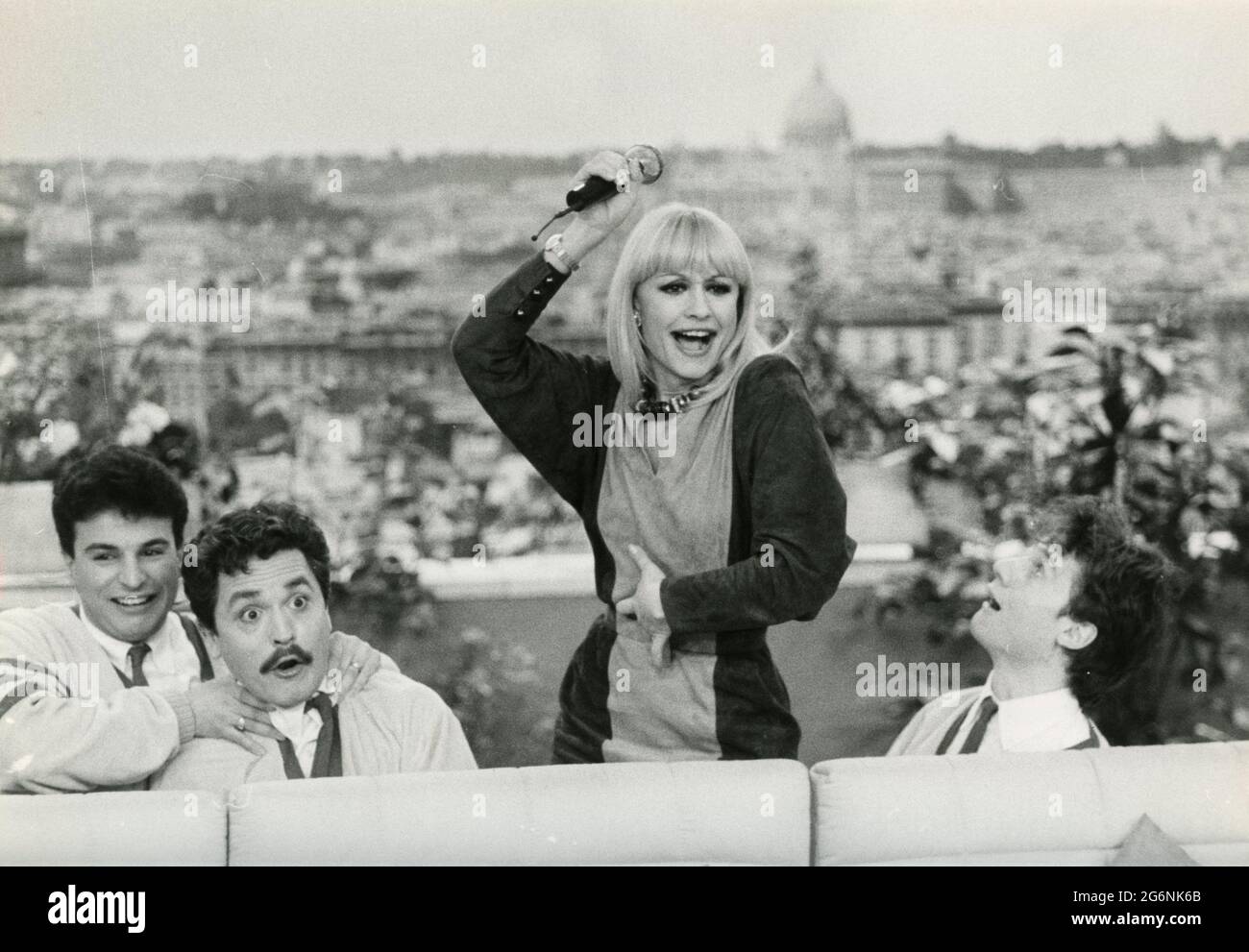 Italian show-girl, dancer, singer, and actress Raffaella Carrà, Italy ...