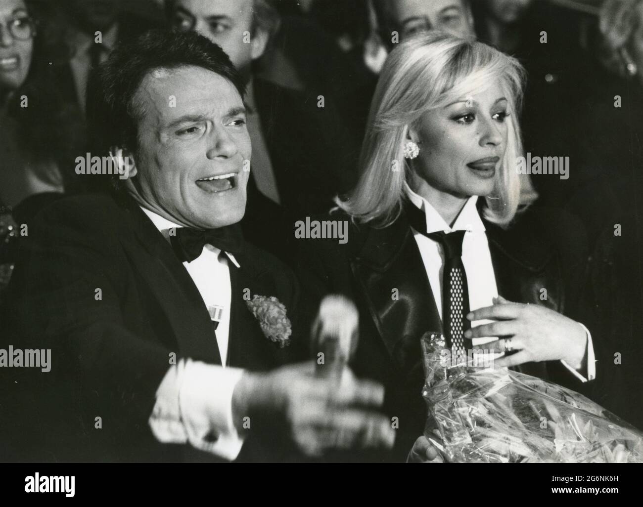 Italian show-girl, dancer, singer, and actress Raffaella Carrà with ...